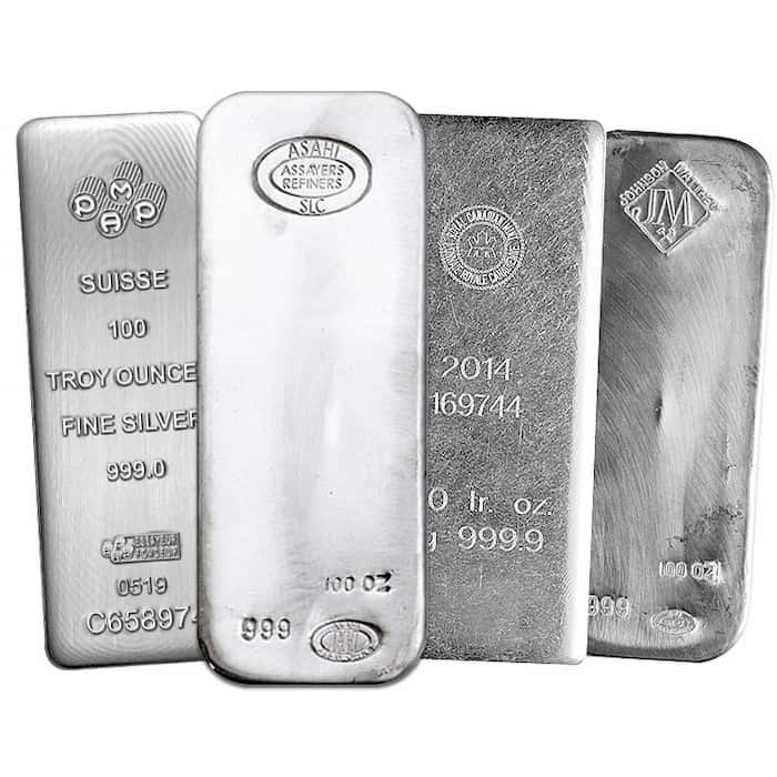 Buy & Sell 100 oz 999 Silver Bar In Denver Colorado - CPMEX